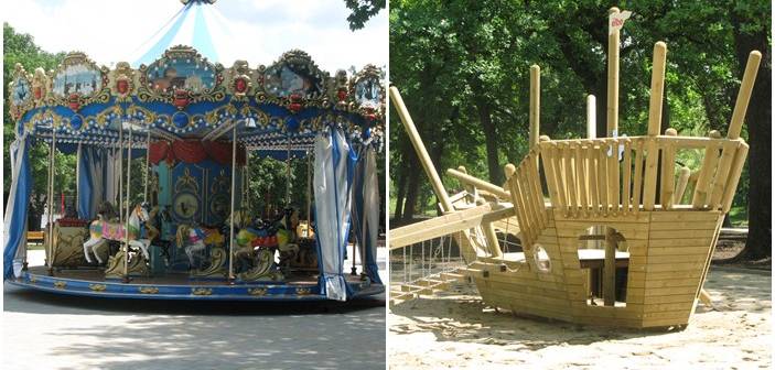 Primele imagini cu Parcul Copiilor din Timisoara, recent renovat ...