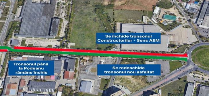 Atentie, soferi! Noi restrictii de circulatie la Timisoara, in zona Buziasului, pana in vara ...