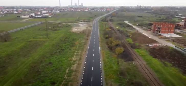 Drum drept pentru soferi din Giroc pana in Calea Sagului, la Timisoara ...