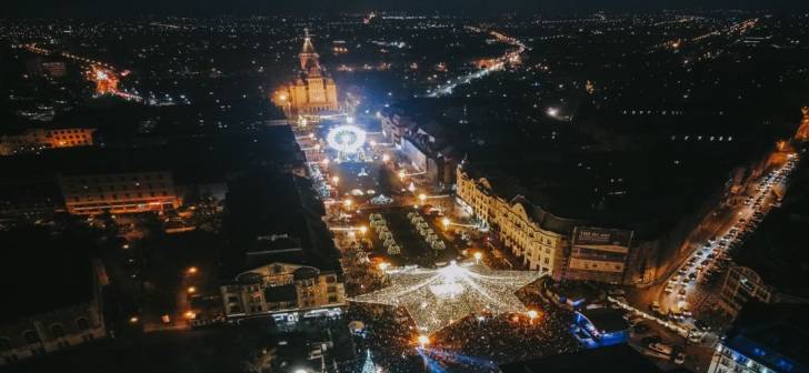 Targul de Craciun de la Timisoara se deschide duminica cu aprinderea ...