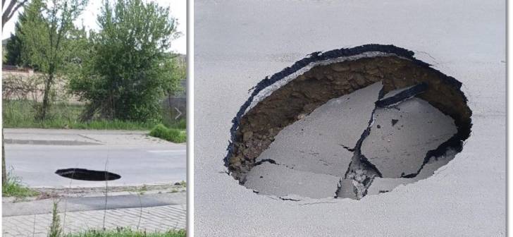 Groapa de pe cea mai lunga strada din Timisoara care i-a ingrozit pe ...