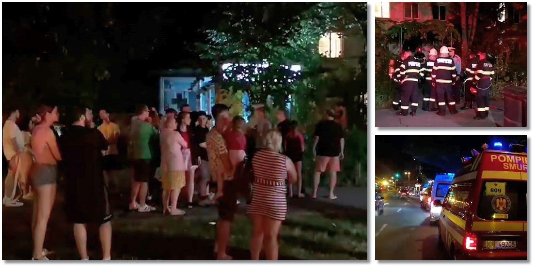 A luat foc un apartament intr-un bloc din Timisoara. 3 oameni, intre ... A luat foc un apartament intr-un bloc din Timisoara. 3 oameni, intre ...