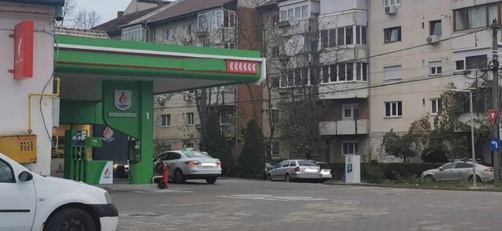 Benzinarie inchisa de Politia Locala la Timisoara. Foto - Opinia Timisoarei