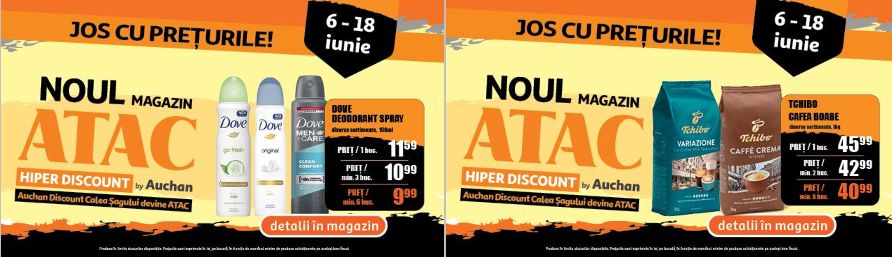 FOTO: S-a deschis ATAC Hiper Discount by Auchan, magazinul cu preturi ... FOTO: S-a deschis ATAC Hiper Discount by Auchan, magazinul cu preturi ...