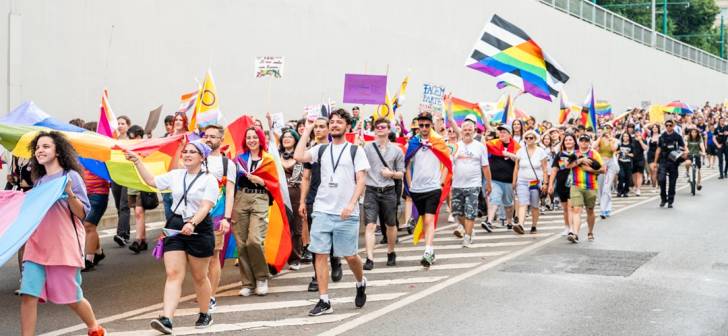 Pride TM, marsul comunitatii LGBTQ+ , la Timisoara. Punctul de ...