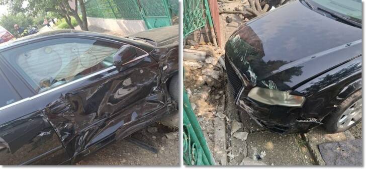 4 masini distruse si un om ranit, dupa un accident in lant provocat de ...