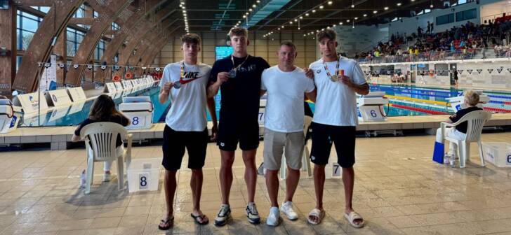 Emil Dancanet, campion in trei probe la Cupa Romaniei la inot. Sportivii de la Politehnica ...