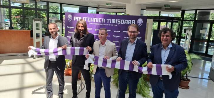 Dan Alexa, prezentat oficial la Poli Timisoara: In 2 ani vreau ca ...