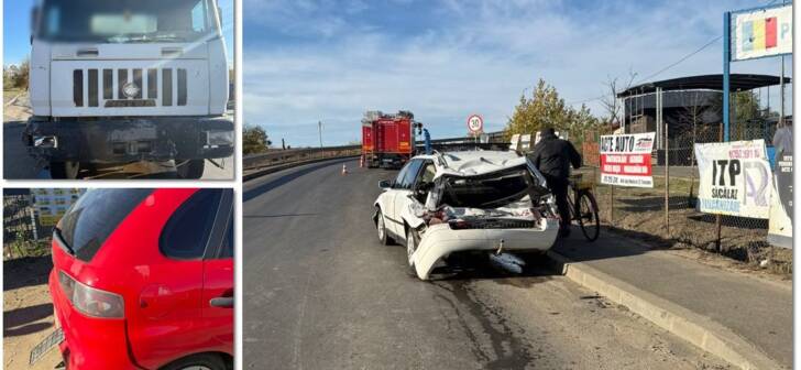Accident în lanț lângă Timișoara: Ce s-a întâmplat