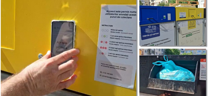 Aplicația ce deschide insulele ecologice pentru Timișoara